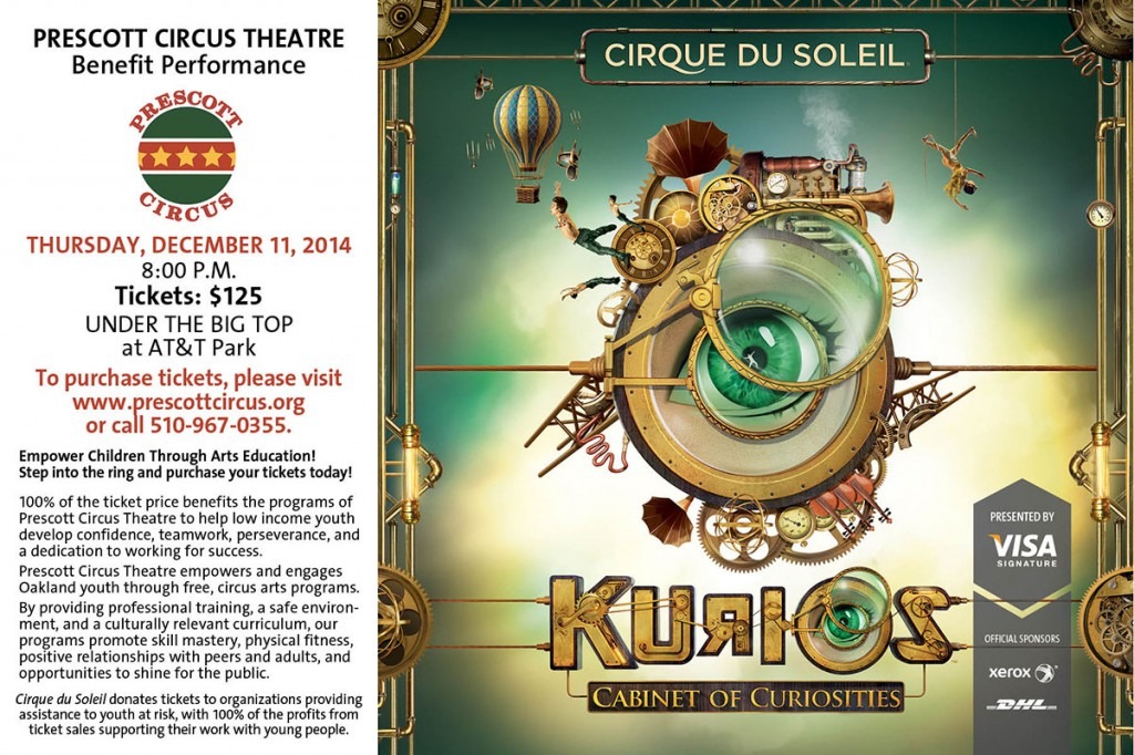 Cirque du Soleil KURIOS Tickets - Prescott Circus Theatre